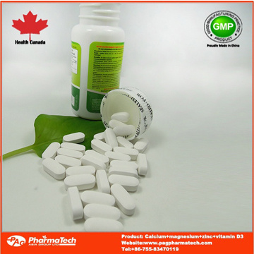 GMP calcium magnesium VD3 tablets food supplements | Pharmatech Asia Group